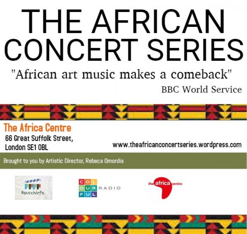 Event: The African Concert Series, London (01 & 29 November)